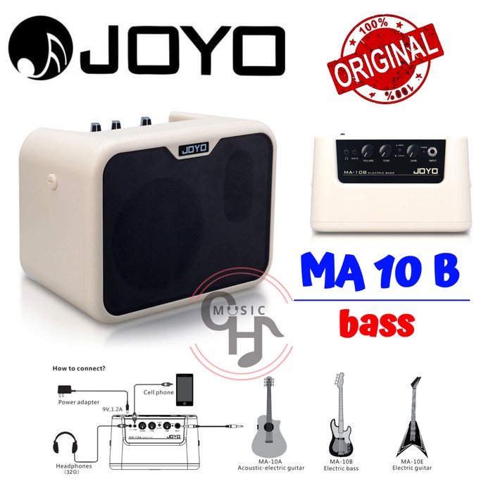 Jual Amplifier Joyo Ma10B Ma-10B Ma-10-B Ampli Gitar Electric Bass ...