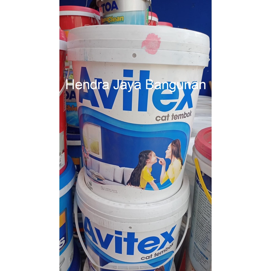 Jual ORIGINAL Cat Tembok AVITEX 25kg Tembok dan Plafon Gypsum 25 kg ...