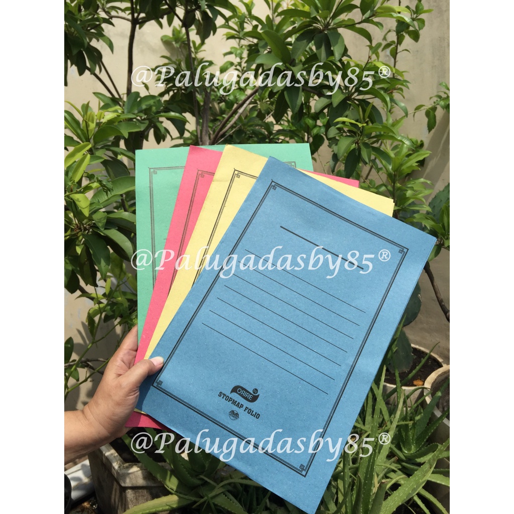 Jual Stopmap Kertas Folio ORIRE (1 Pak Isi 50 Lembar) / Stopmap ORIRE / Map Kertas ORIRE ...