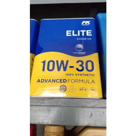 Jual "OLI FK ELITE 10W-30 ADVANCED FORMULA GALON SN/GF5" GALON (PASTI ...