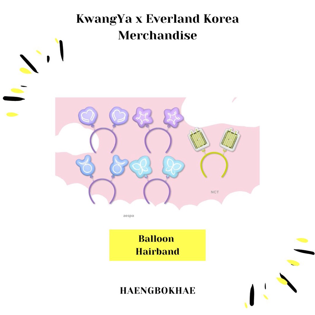 Jual [ READY INA ] KwangYa x Everland Korea - Balloon Hairband | Shopee ...
