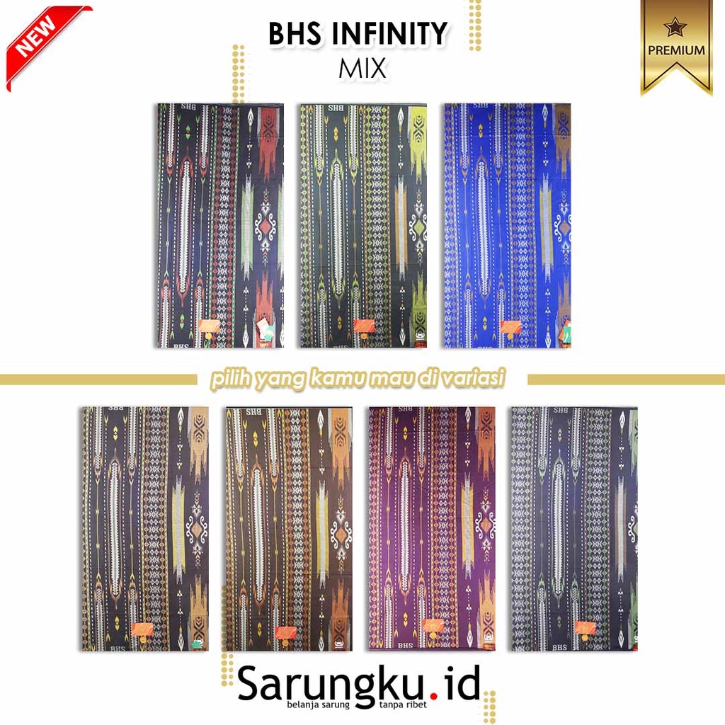 Jual SARUNG BHS INFINITY MIX | Shopee Indonesia