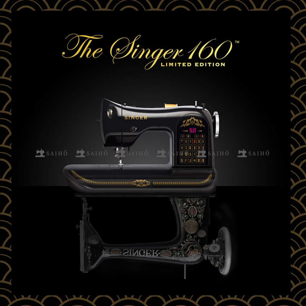 Jual The SINGER 160 th | SINGER Anniversary 160 edition | Mesin Jahit ...