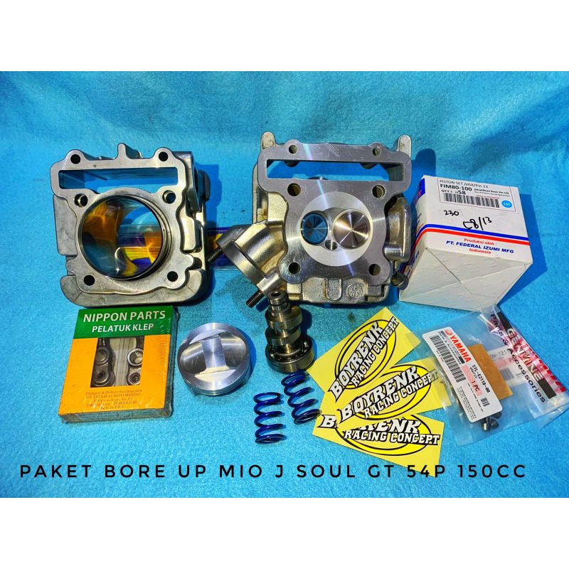 Jual PAKET BORE UP MIO J SOUL GT 54P 150CC - BOYRENK RACING CONCEPT ...