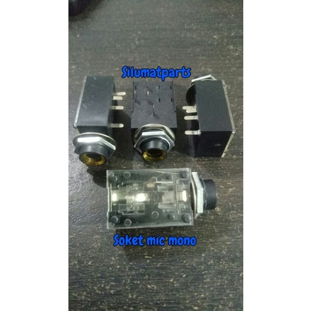 Jual Soket Socket Mic Mono Mixer Besar soket akai mono / Socket Akai ...