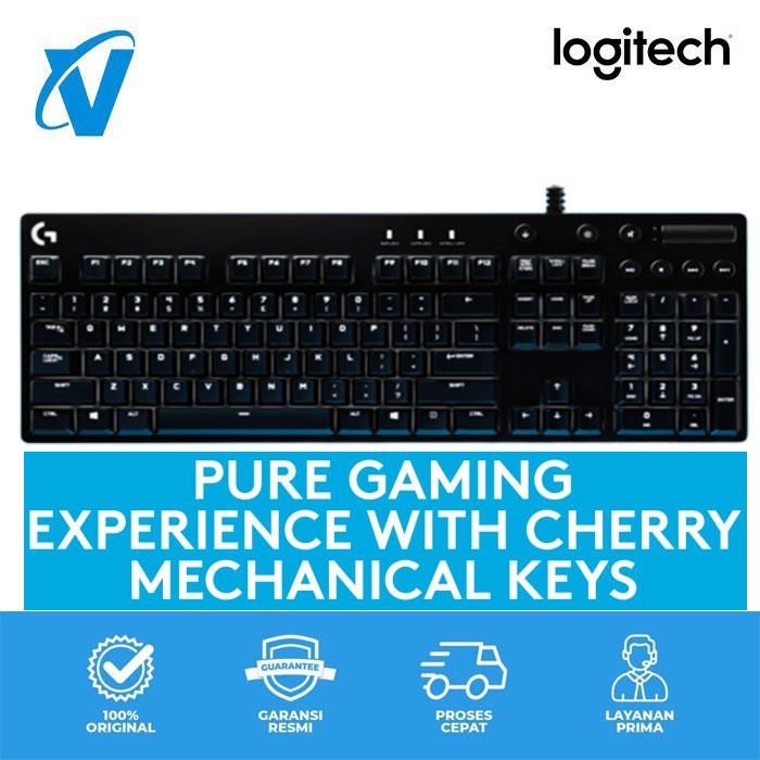 Jual Logitech G610 Orion Blue Backlit Mechanical Gaming Keyboard ...