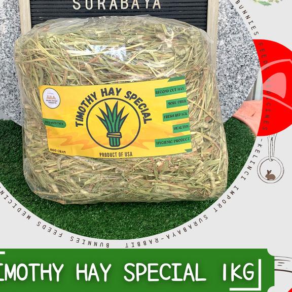 Jual Timothy Hay / Rumput Hay / Makanan Kelinci Special Hay 1Kg ...
