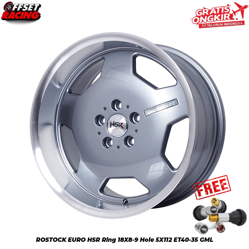 Jual Velg Mobil HSR ROSTOCK EURO Ring 18 Velg Model Celong HRV Civic Turbo Innova Rush Terios ...