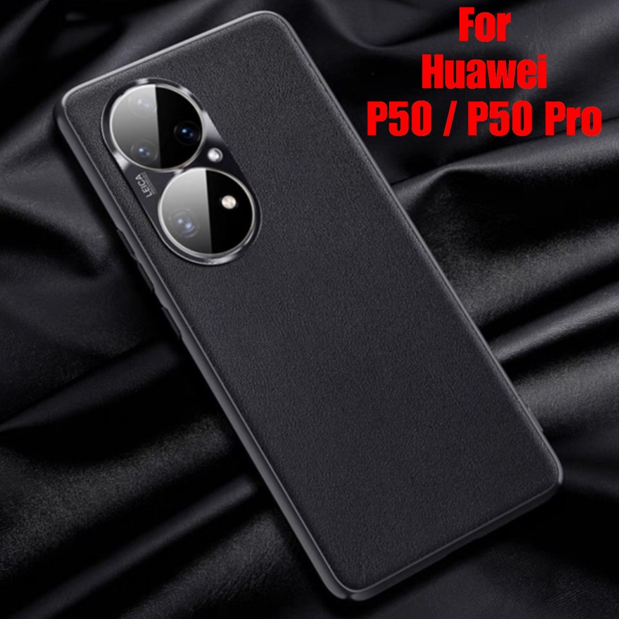 Jual VEGAN LEATHER CASE CASING HUAWEI P50 PRO LUXURY ELEGANT | Shopee ...