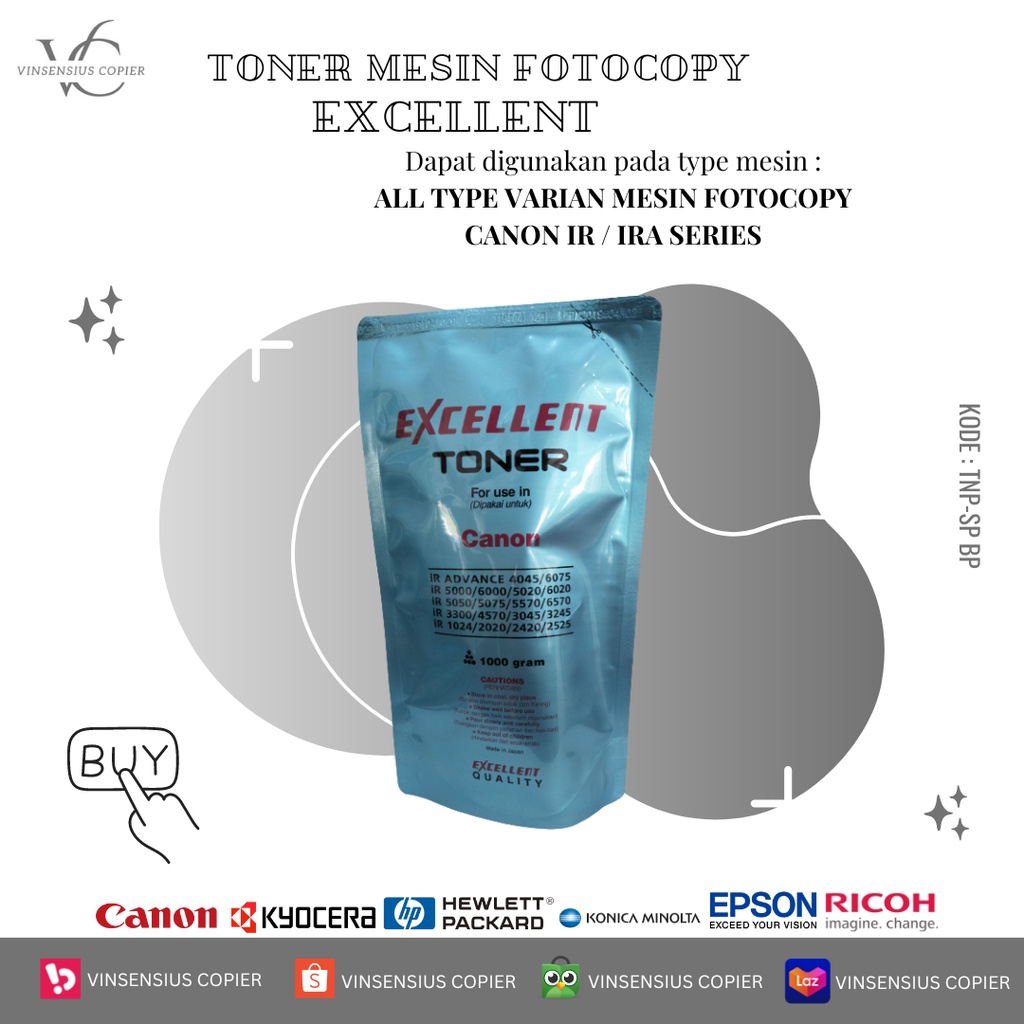 Jual Toner Mesin Fotocopy Canon Excellent | Shopee Indonesia