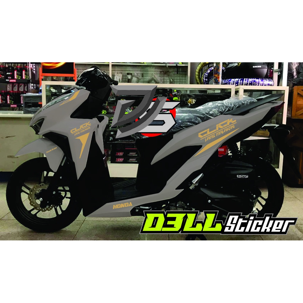 Jual Sticker Vario 150 Gold - Cutting Sticker 125-150 New Gold - Stiker ...