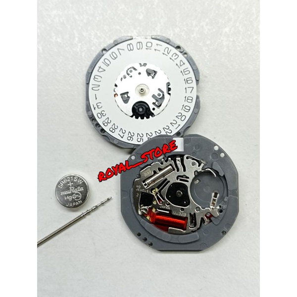 Jual mesin jam tangan epson VJ32B posisi tanggal samping & bawah | Shopee Indonesia