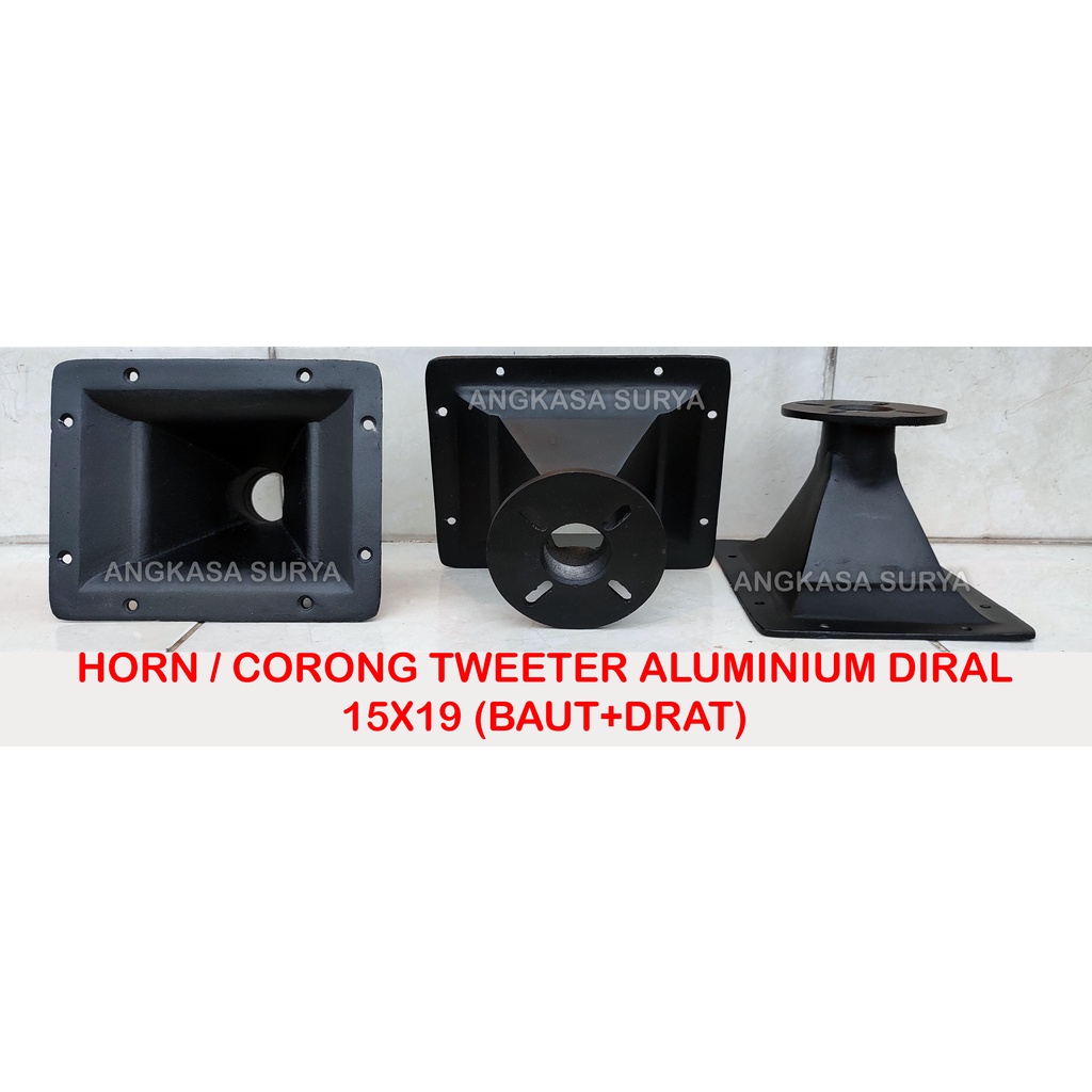 Jual Horn Tweeter 15x19 Besi Multi Baut Drat Besi Diral Corong ...