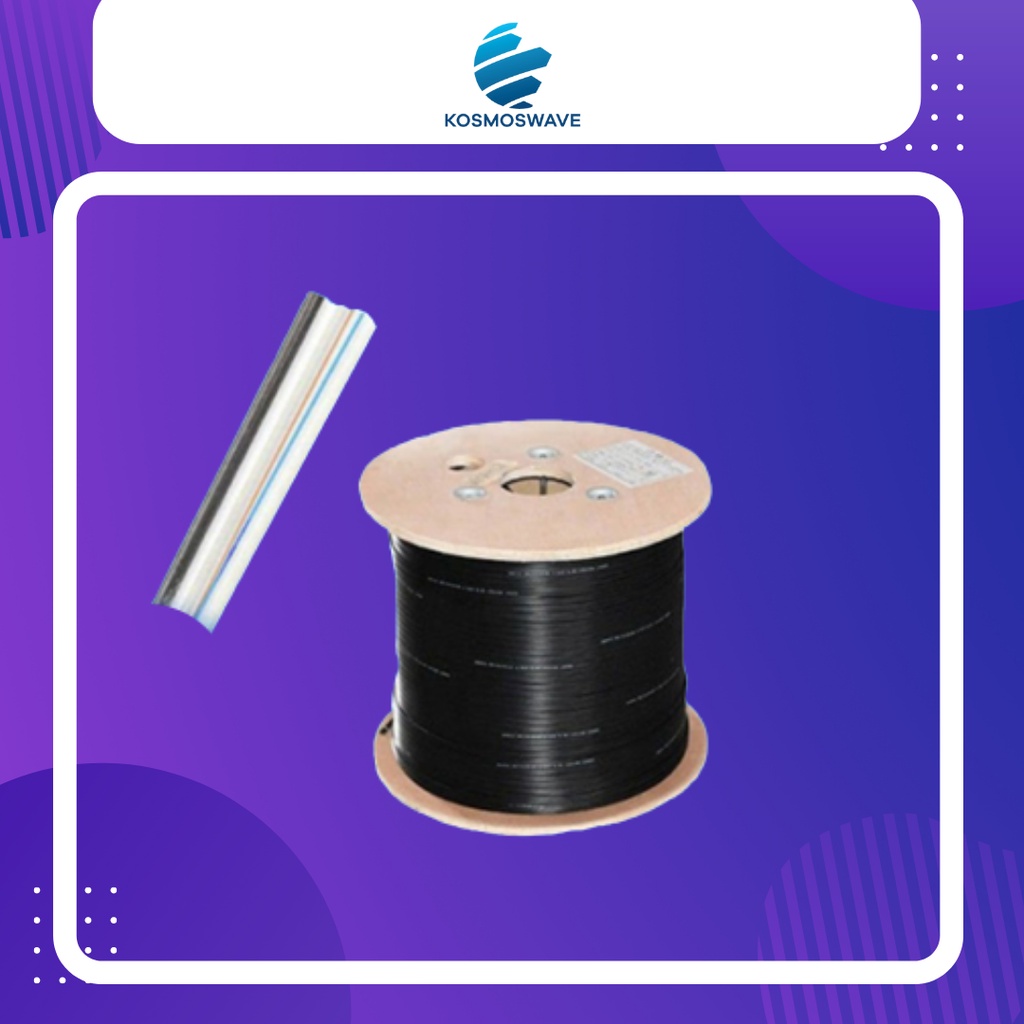 Jual FTTH Drop Wire 2 Core 3 Seling Drop Cable For Network ISP Use ...
