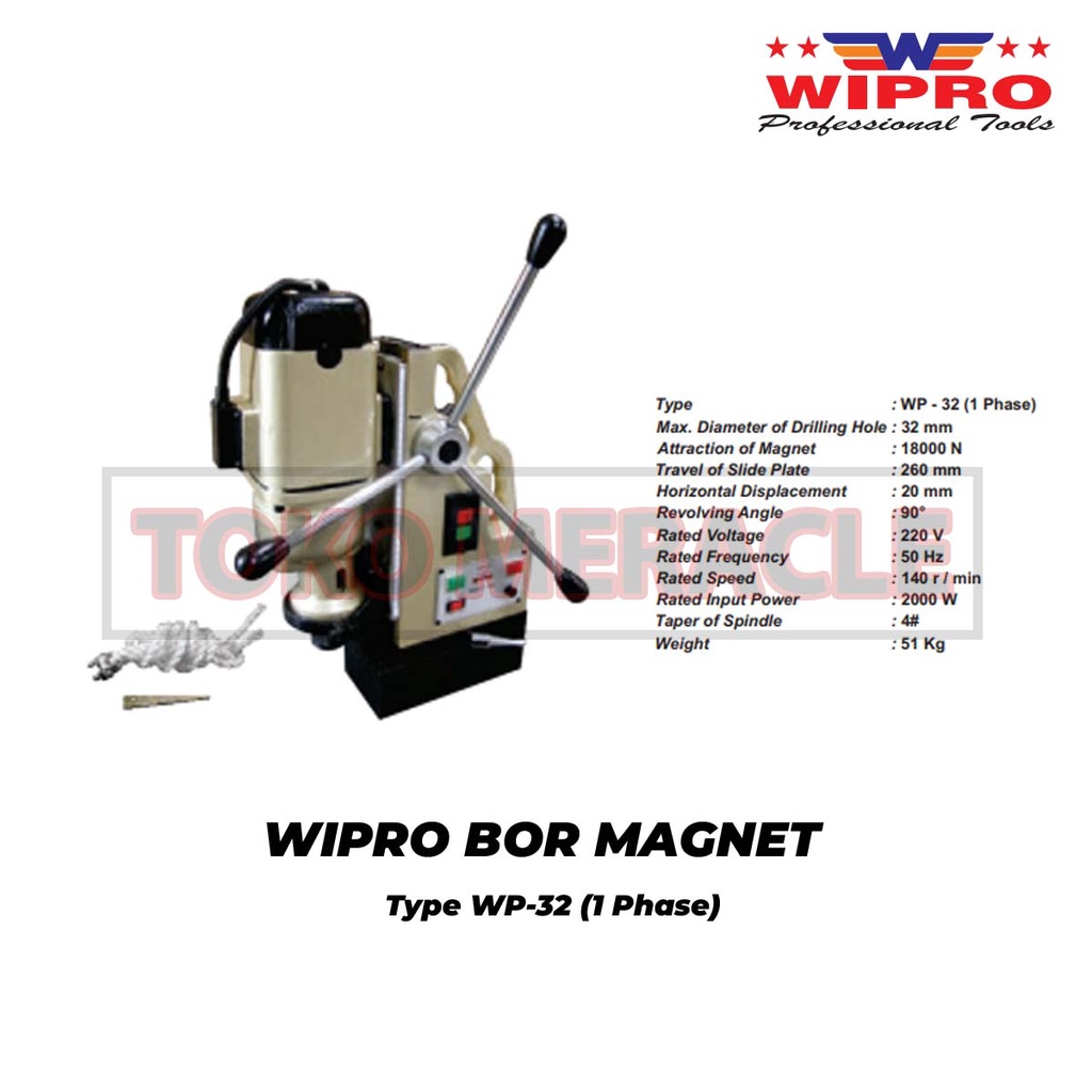 Jual WIPRO BOR MAGNET WP-32 1 Phase | Shopee Indonesia