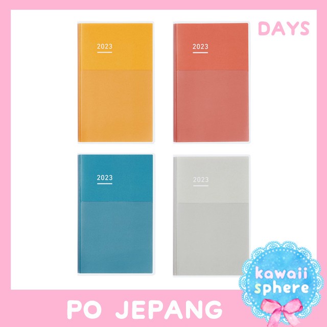 Jual Agenda Kokuyo Jibun Techo Days 2023 A5 Slim / Mini B6 Slim Diary Jibun 2023 | Shopee Indonesia