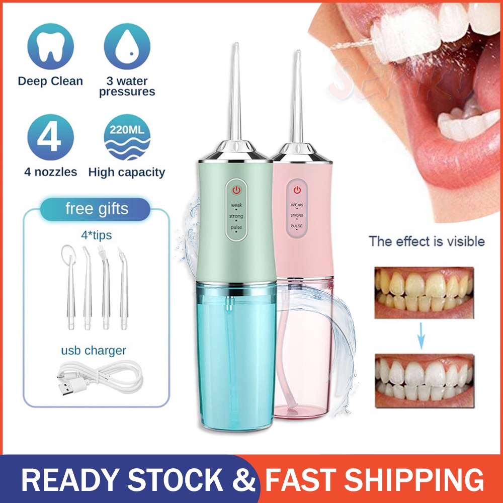 Jual Electric Oral Irrigator Smart Water Flosser Dental Gigi Oral Care ...