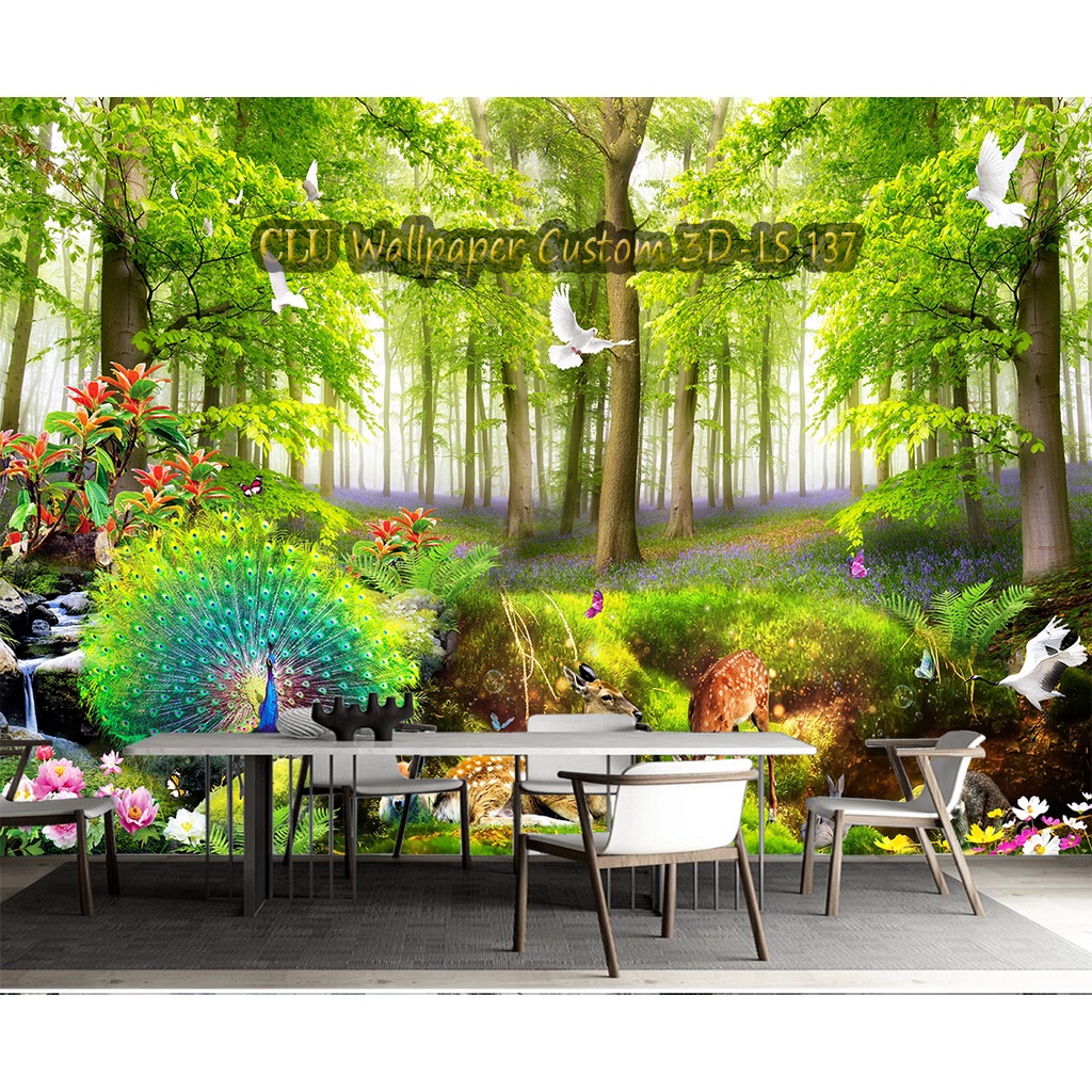 Jual Pusat Cetak Printing Wallpaper Custom 3D, Wallpaper Dinding Gambar ...