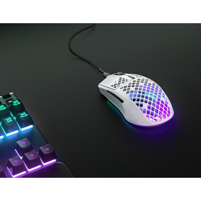 Jual Steelseries Aerox 3 Snow 2022 Edition 8500 CPI Gaming Mouse ...