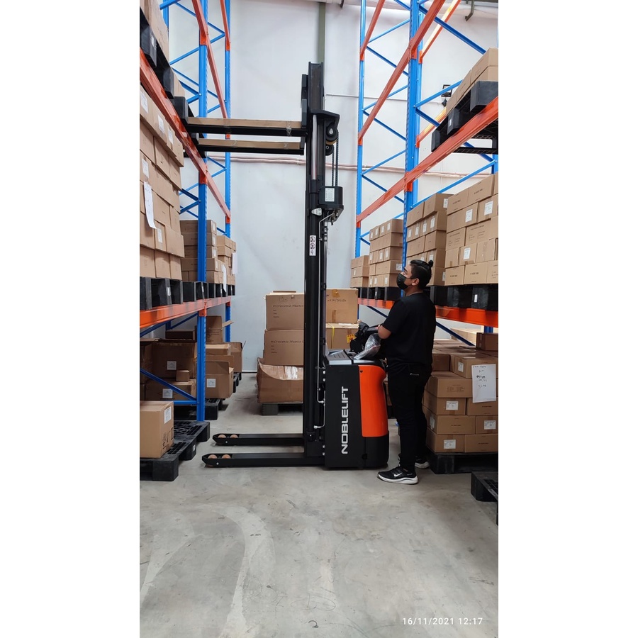 Jual Hand stacker electric 6 meter / hand stacker elektrik 6 m ...