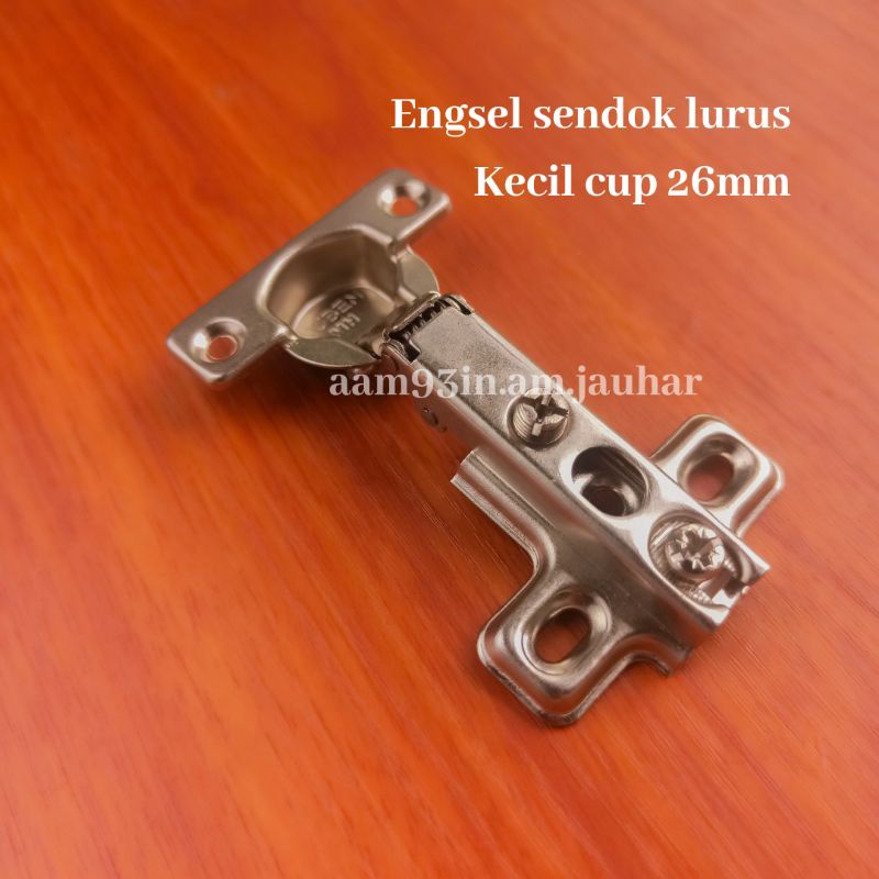 Jual 1 biji Engsel sendok HUBEN Kecil CUP 26 MM standart Manual Lurus ...