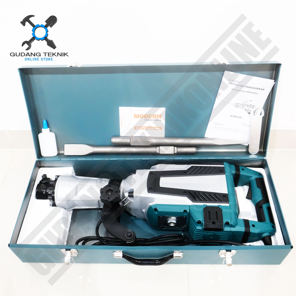 Jual DEMOLITION HAMMER MDH120 MODERN / Mesin Bor Bobok Beton Tembok MDH 120 -MDH-120 MODERN ...