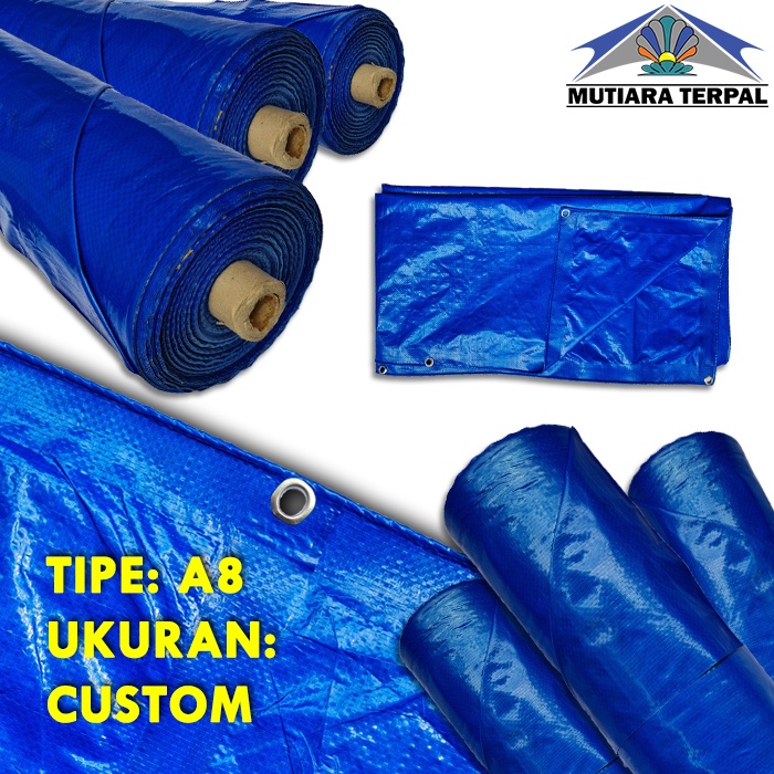 Jual Terpal Plastik A8 Custom Ukuran (Harga Per Meter Persegi) | Shopee ...