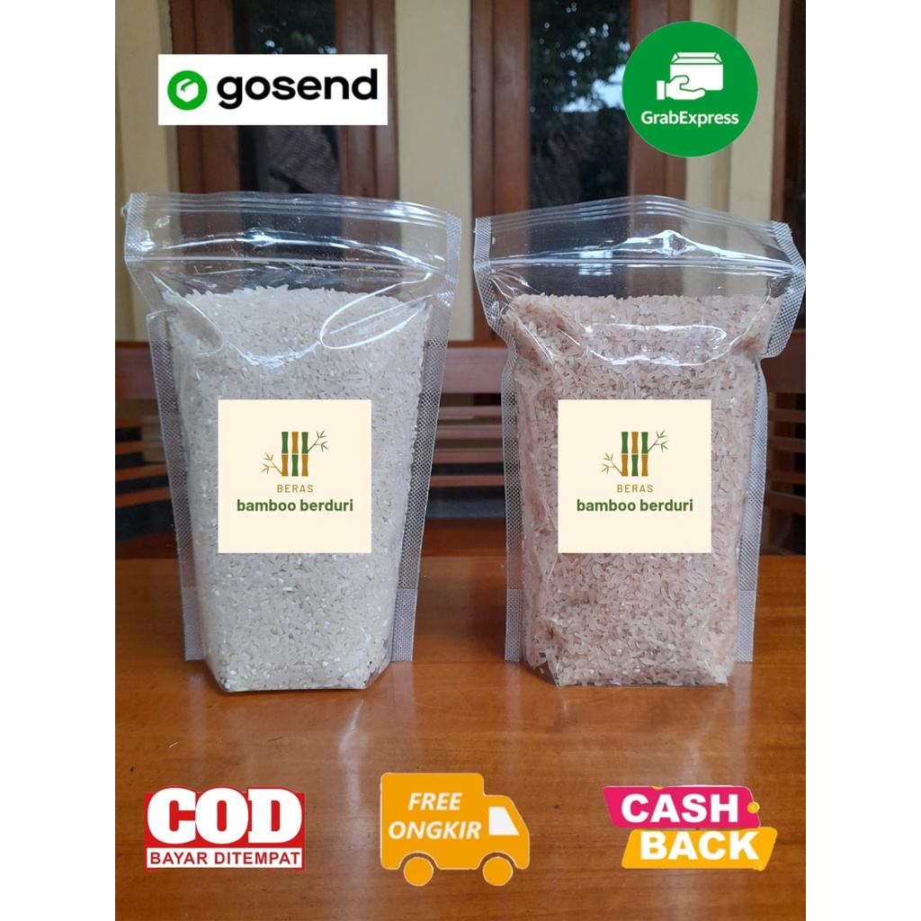Jual PROMO/SALE PAKET KOMBO BERAS MERAH DADAS PULEN 1KG + BERAS PANDAN ...