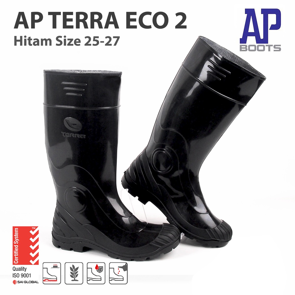 Jual BOOT AP TERRA ECO 2 Sepatu boot air karet PANJANG SEPATU KEBUN ...