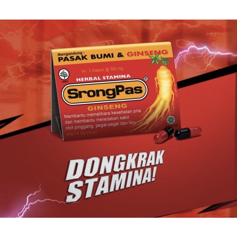 Jual Strongpas strip 2 kapsul ( meningkatkan stamina pria ) | Shopee ...