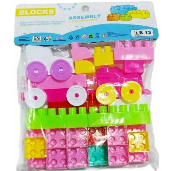 Jual Mainan Edukasi Anak Menyusun Balok Susun Blok Susun mainan koleksi ...