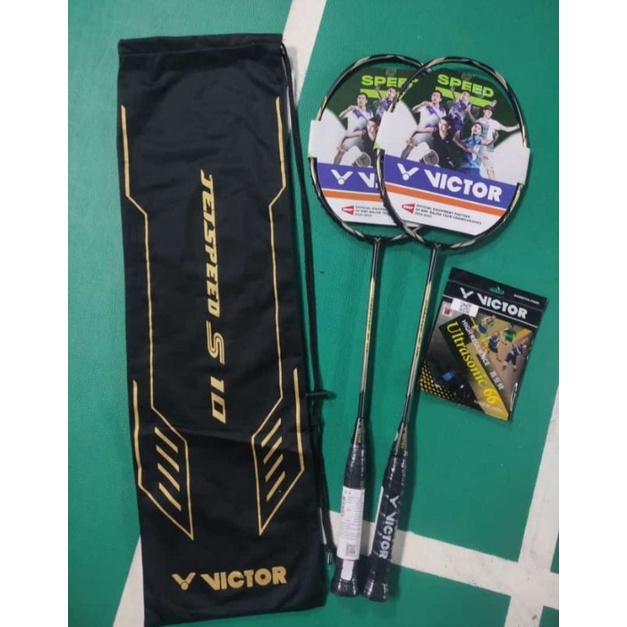 Jual Raket Victor Jetspeed S 10 original | Shopee Indonesia
