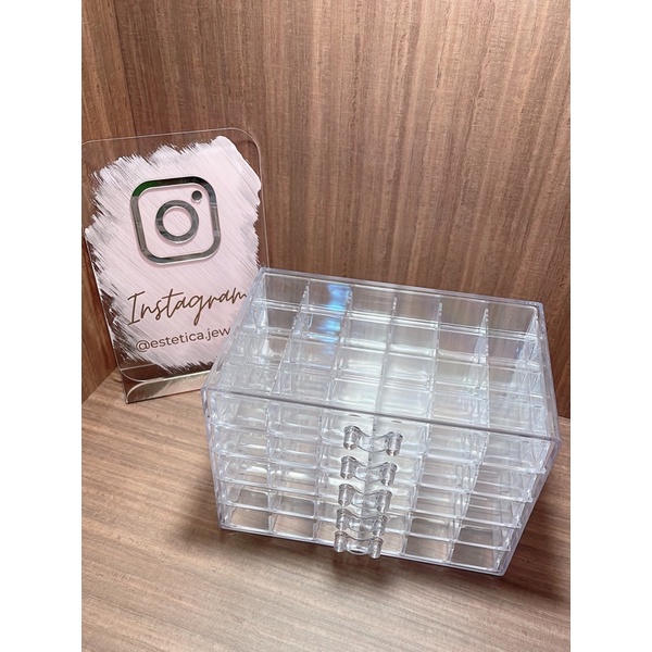 Jual ACRYLIC BOX LACI 5TINGKAT SKAT KECIL BOX ACCESORIES | Shopee Indonesia