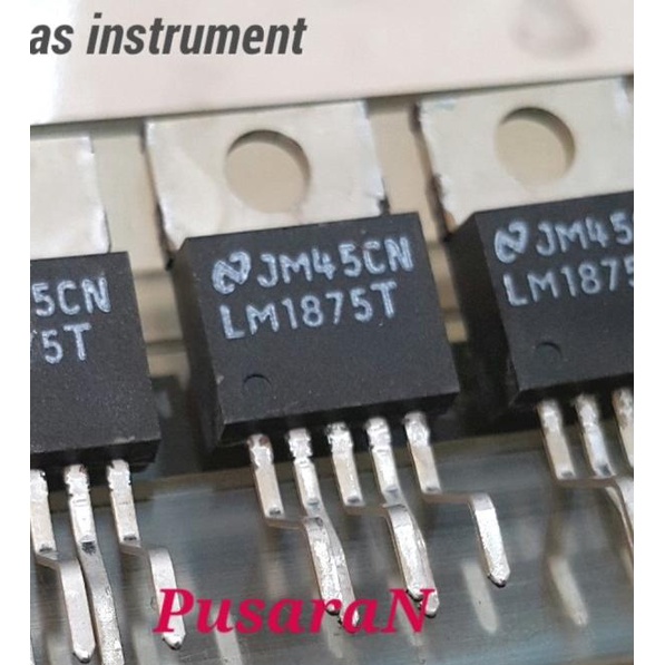 Jual IC LM1875T - TDA 1875 - 20W Hifi Audio Power Amplifier (NS) | Shopee Indonesia