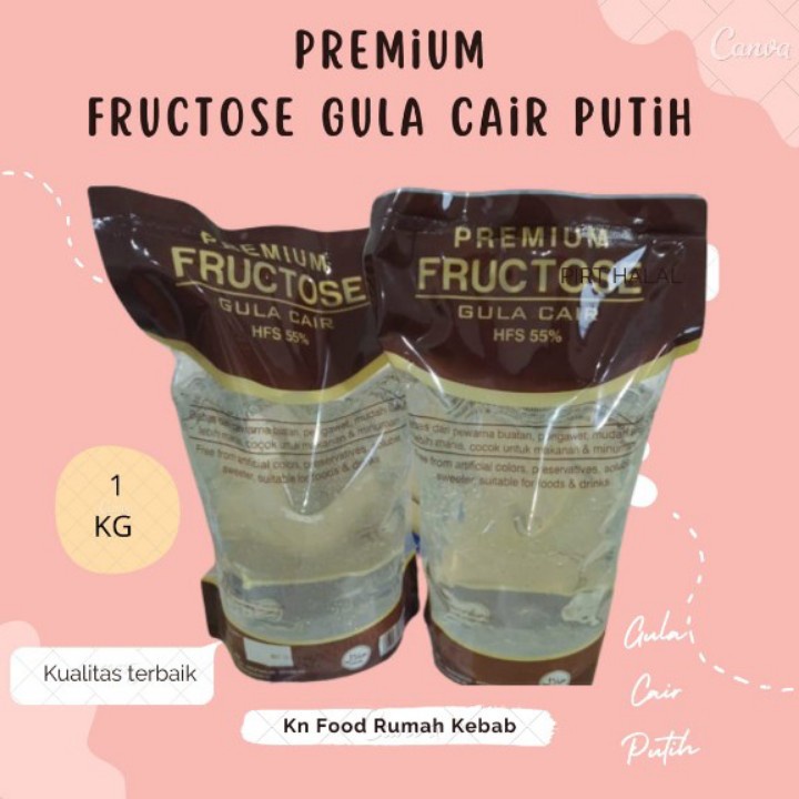 Jual GULA CAIR 1 LITER gula cair putih 1 liter Gula Cair Premium ...