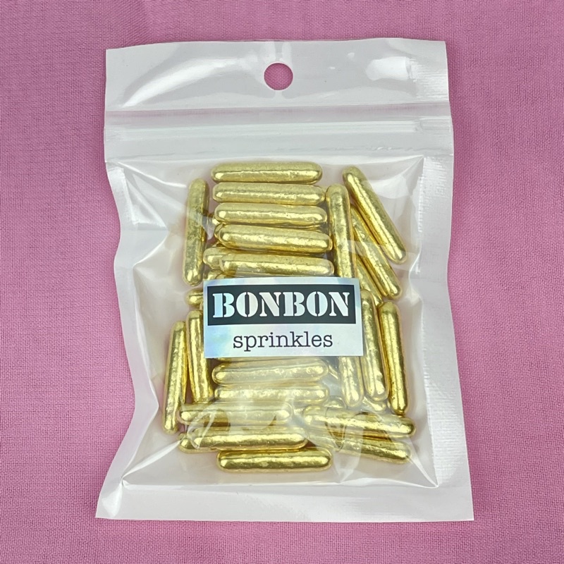 Jual Gold sprinkle bulat, gold sprinkle panjang, sprinkle mutiara cake ...