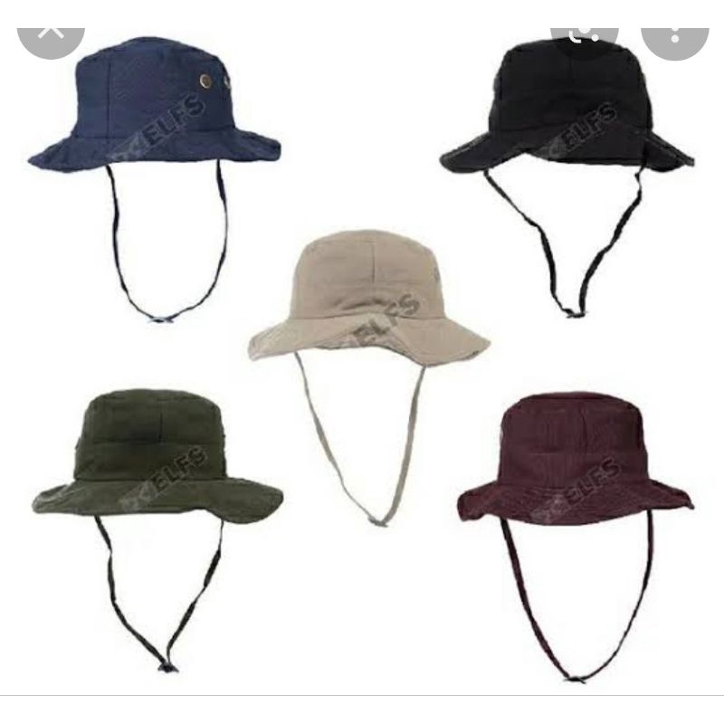 Jual TOPI RIMBA PRAMUKA POLOS*BISA PAKAI LOGO | Shopee Indonesia