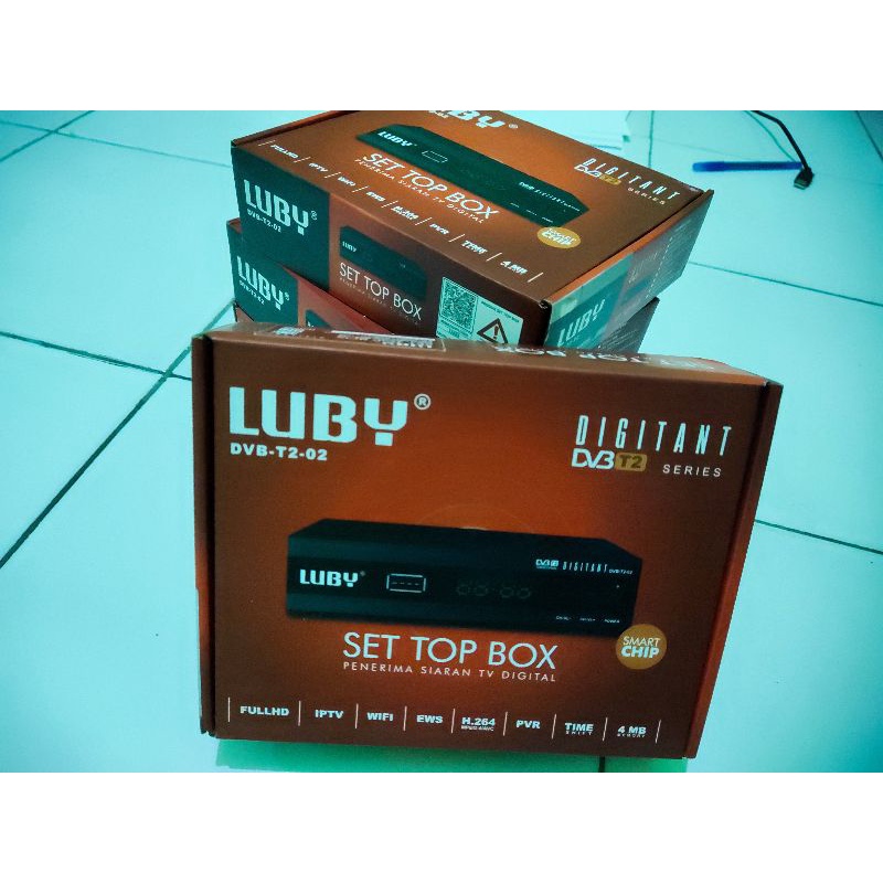 Jual Set Top Box TV Digital Merk Luby | Shopee Indonesia