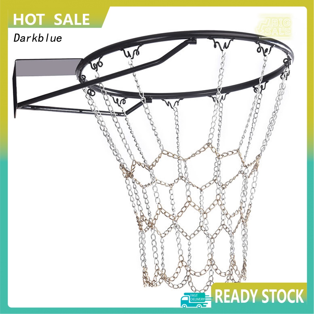 Jual Jaring Ring Basket Bahan Besi Galvanized Anti Karat Warna Biru Tua ...