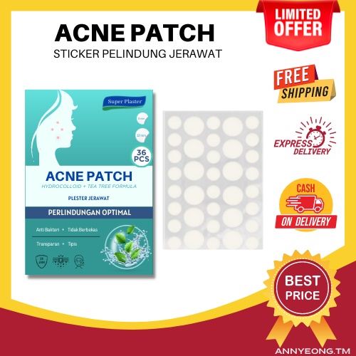 Jual [36 PCS / PACK] Sticker Jerawat Acne Patch Treatment - Obat ...