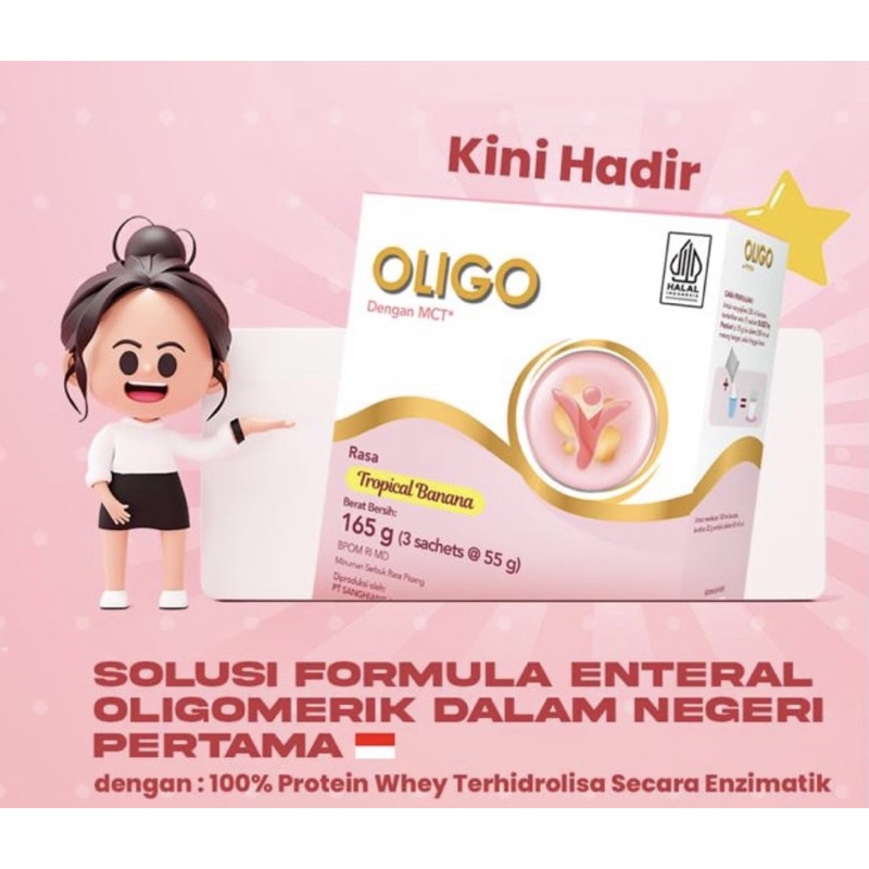 Jual Oligo 160 gram ( susu nutrisi lengkap pemulihan kesehatan ...