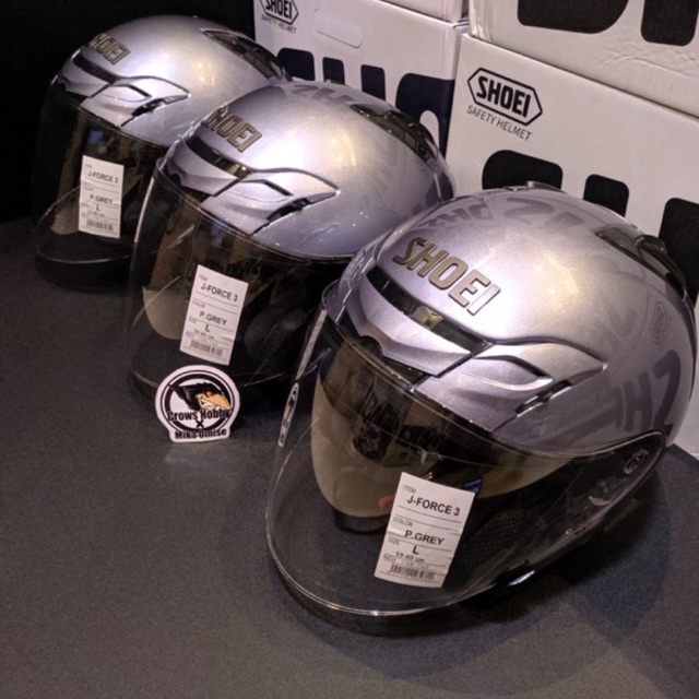 Jual HELM COPY SHOEI JF3 J-FORCE 3 Solid Metalic Grey | Shopee Indonesia