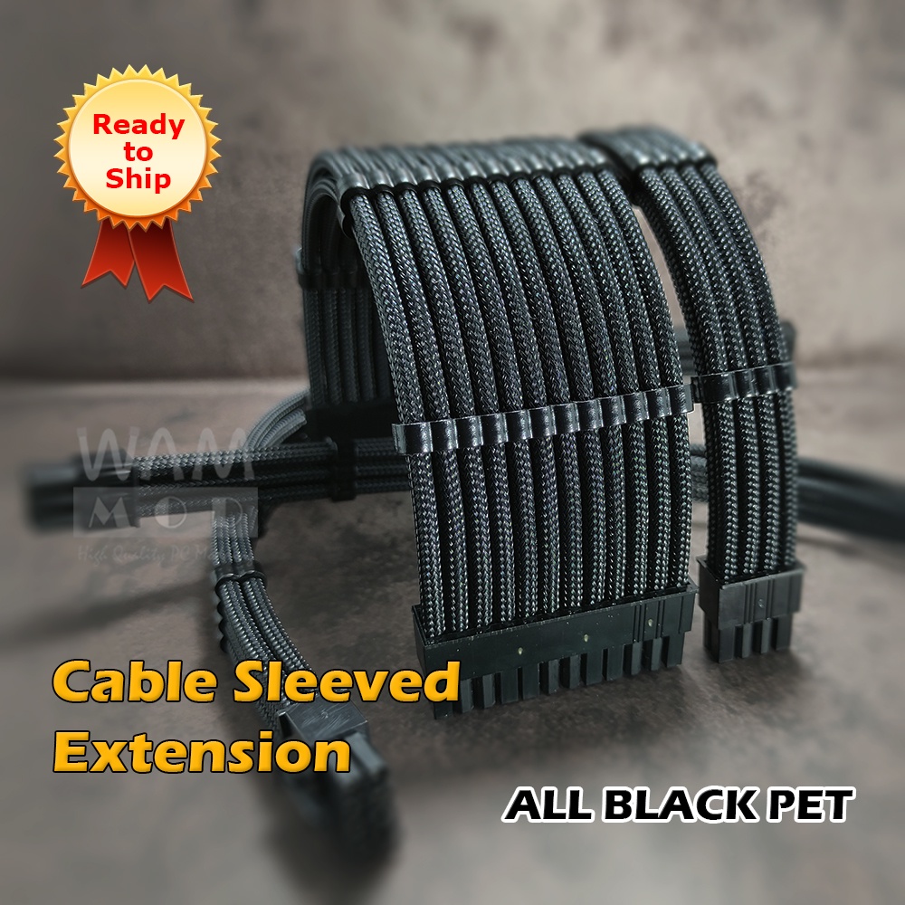 Jual Black Knight Series | Custom Paket Kabel Ekstensi All Black ...