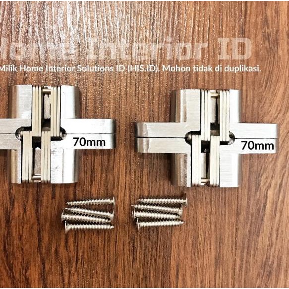 Jual Engsel Tanam Lipat 70 mm / Concealed Invisible Hinge 7 cm | Shopee ...