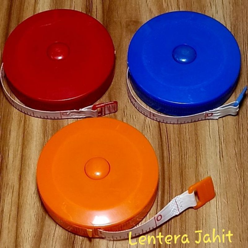 Jual METERAN BULAT 150cm Tarik Meteran Pengukur Kain Dan Baju | Shopee ...