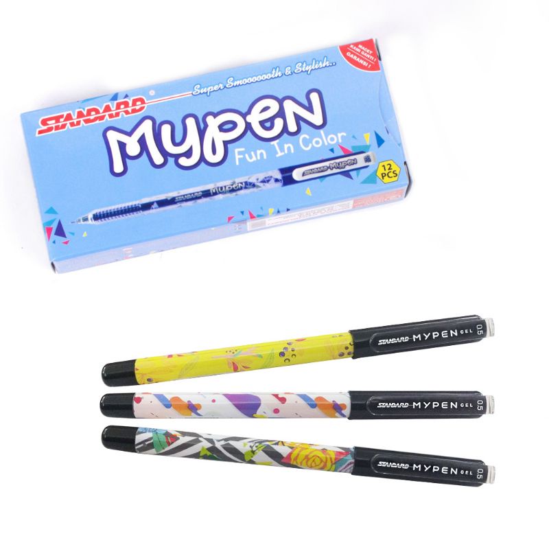 Jual Pulpen Mypen 05 Standard Isi 12 pcs | Shopee Indonesia