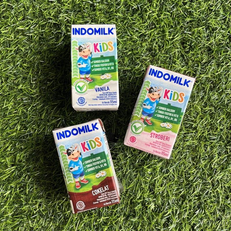 Jual SUSU INDOMILK KIDS 115ml - 3pcs | Shopee Indonesia