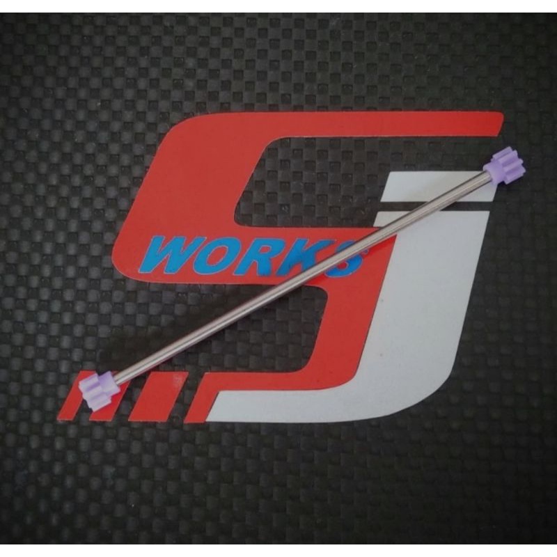 Jual Rep Tamiya 15206, 2mm Hollow Propeller Shaft /Gardan Hollow SFM ...