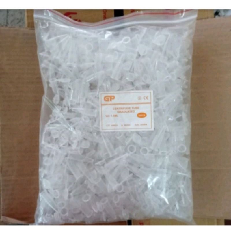Jual Tabung Sample Cup Centrifuge Tube Graduated 1.5 ml | Shopee Indonesia
