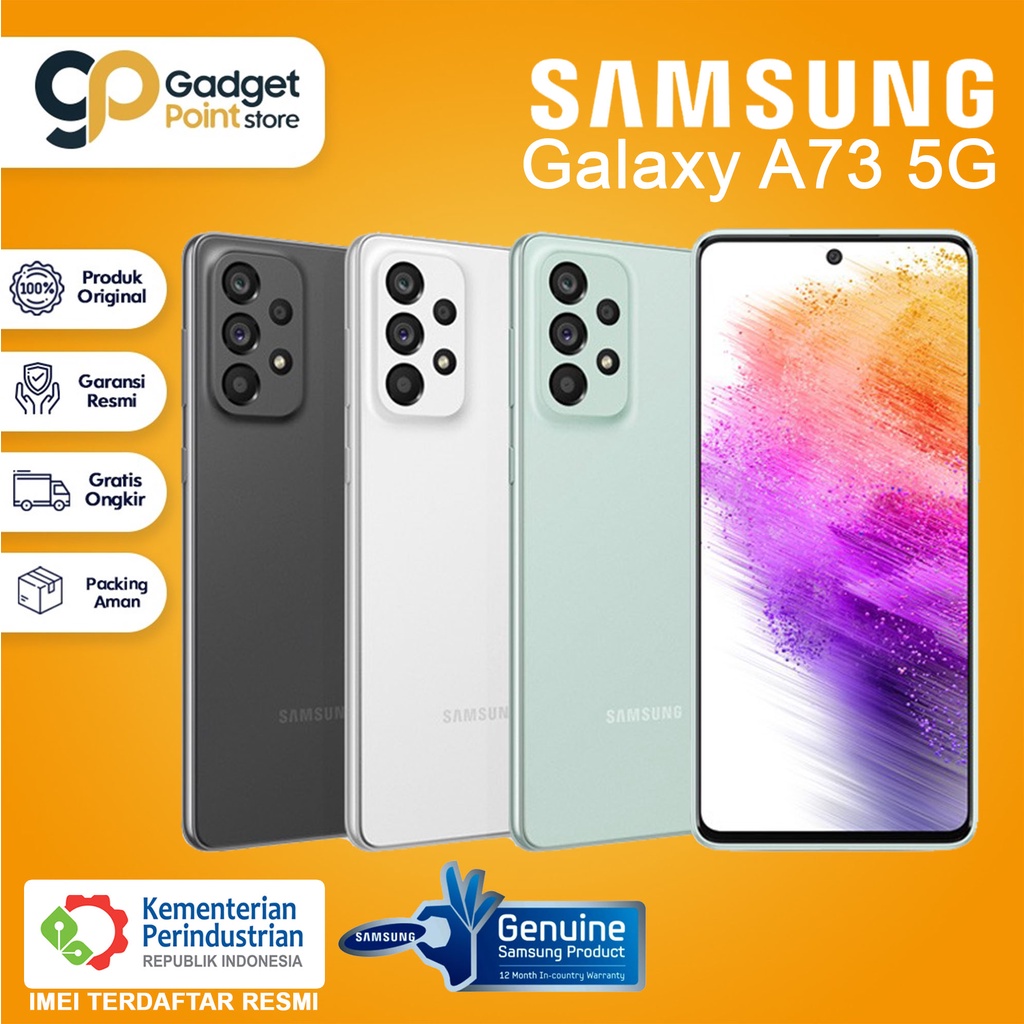 Jual Samsung Galaxy A73 5G 8/256GB Garansi Resmi | Shopee Indonesia
